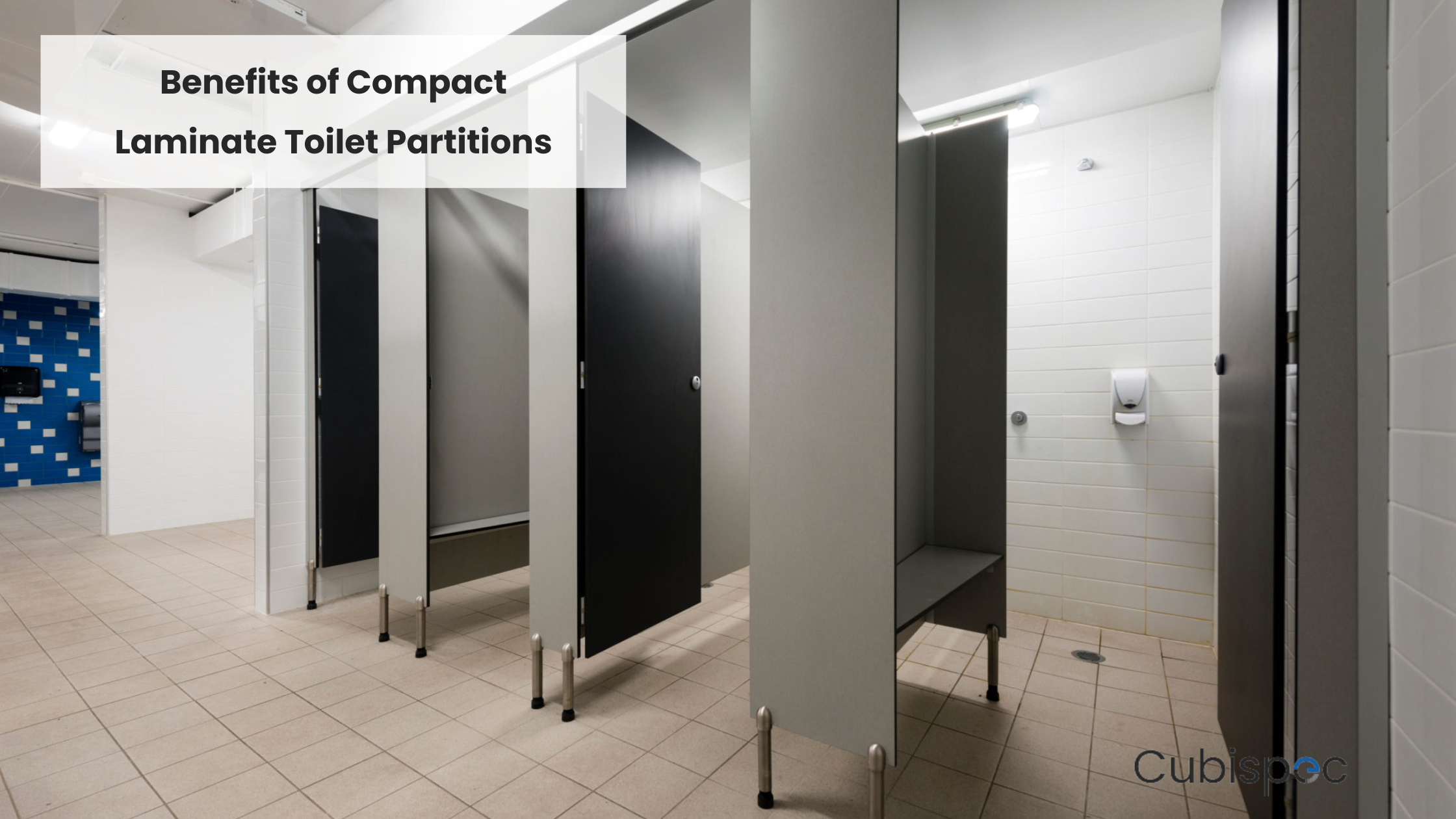 Benefits of Compact Laminate Toilet Partitions - CUBISPEC