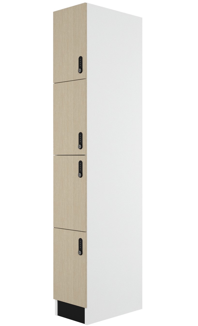 Laminate Lockers in Perth | Hanging Locker | 4 Doors - Cubispec ...